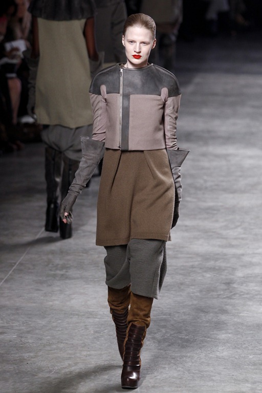 Wearable Trends Rick Owens Rtw Fall 2011 Paris Fashion Week